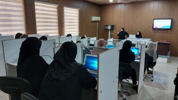 جامعة بابل شعبة تمكين المرأة تقيم دورة تدريبية عن تكنولوجيا المستقبل